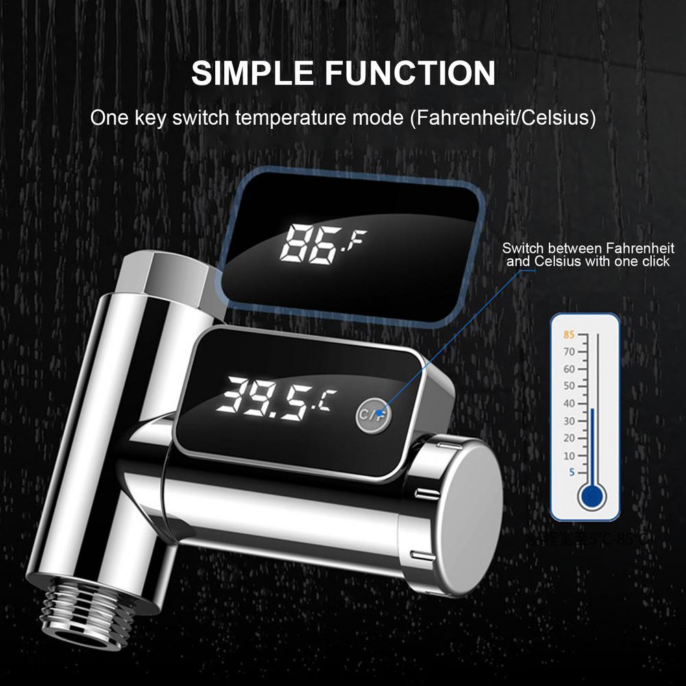 Instantly Read Shower Thermometer Bathroom Thermom... – Grandado