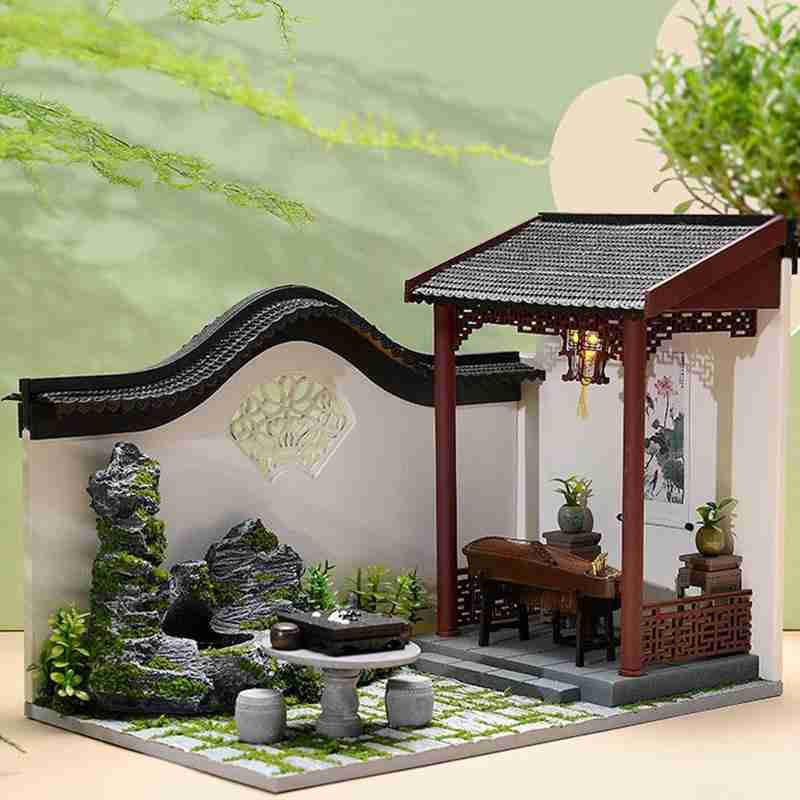 DIY Miniature Doll House Kit Handmade Chinese Styl... – Grandado