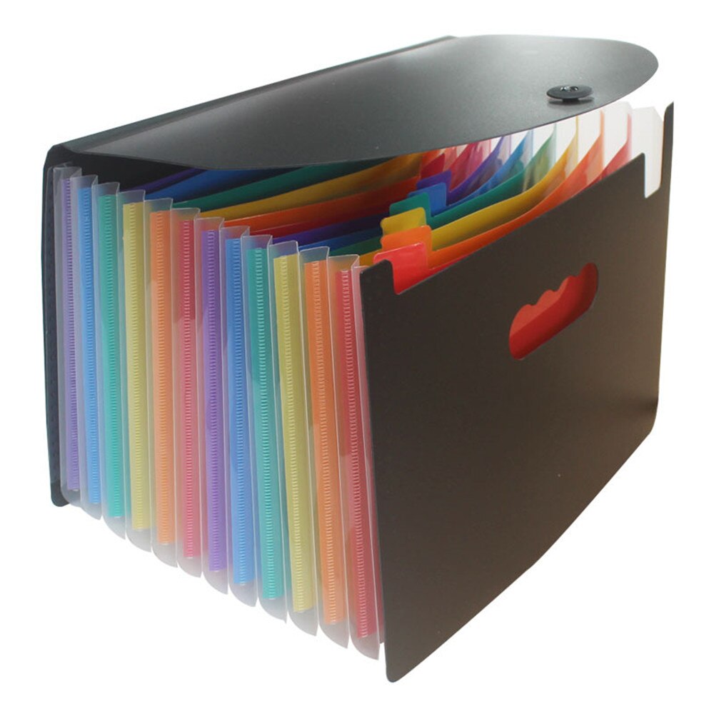 A4 File Folder Document Bag Cute Color Receipt Fil... – Grandado