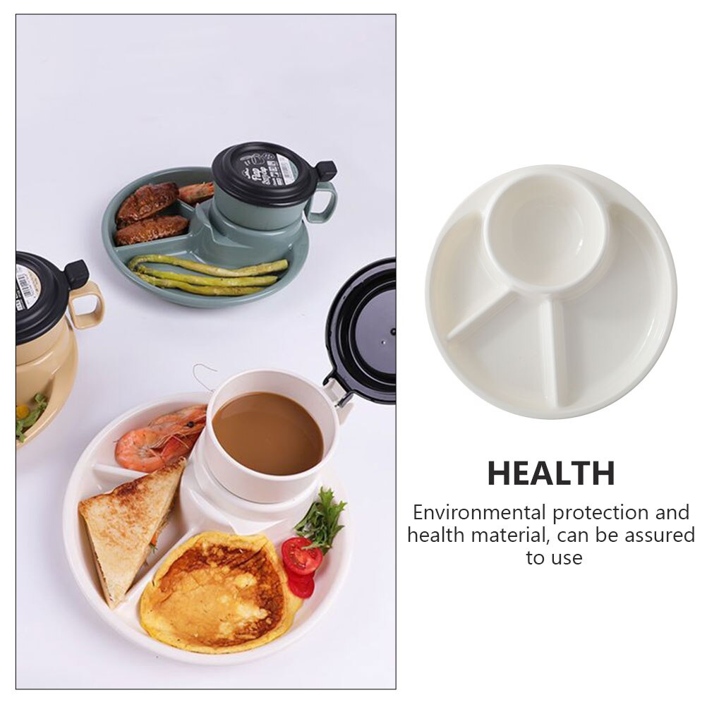 1pc Ration Divided Plate Kitchen Plate Reduce Fat ... – Grandado