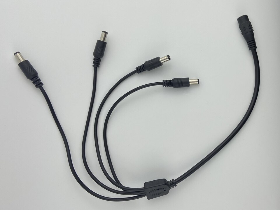 1PC 1 DC Female To 4 Male plug Power Cord adapter ... – Vicedeal