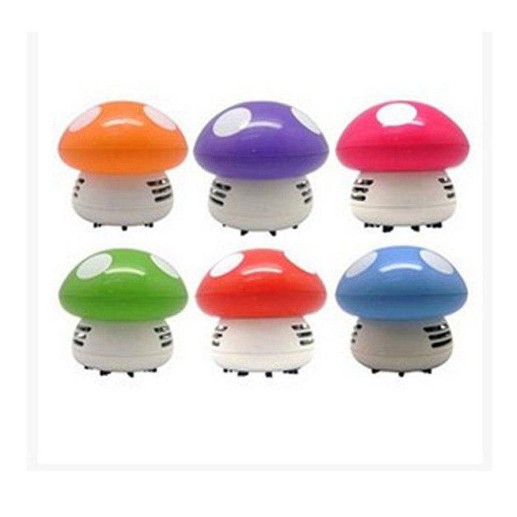Mini Vacuum Cleaner 6 Colors Cute Mini Mushroom Co... – Grandado