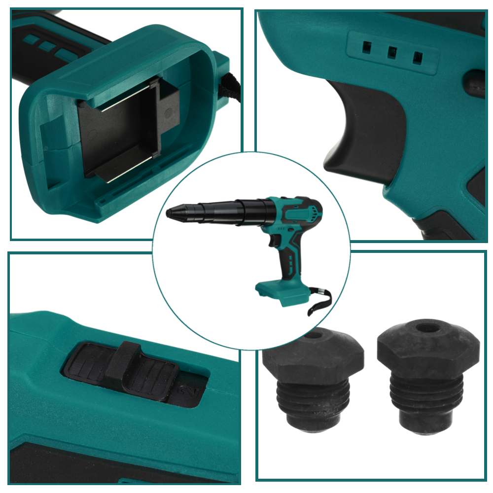 125N.m 3 Speed Electric Blind Riveter Cordless Riv... – Grandado