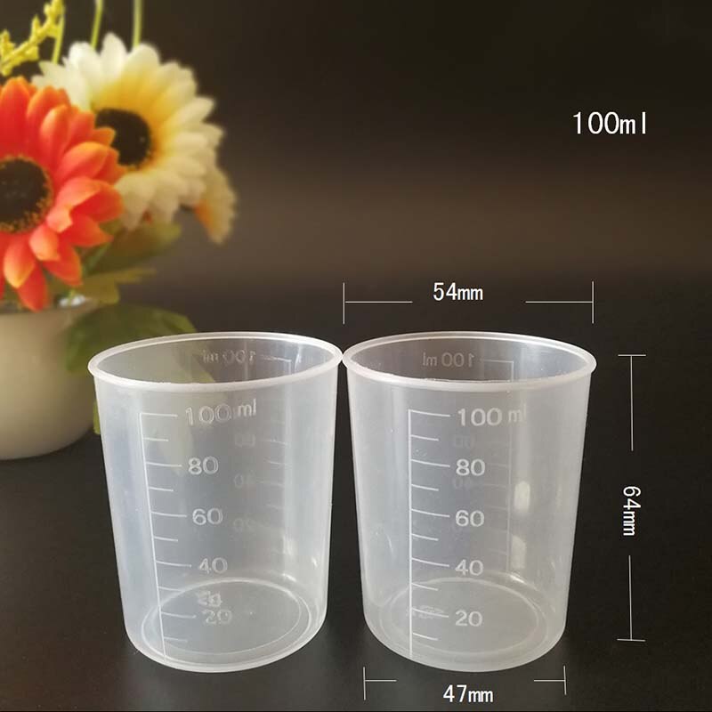 10pcs Plastic Graduated Measuring Cup Liquid Conta... – Vicedeal