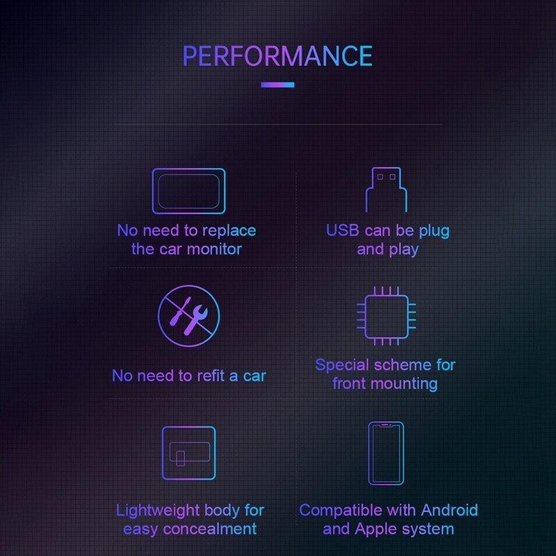 MOOL for Carplay Android Adapter Control Auto Car ... – Grandado