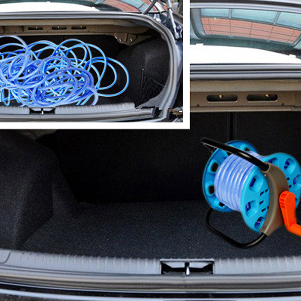 Portable Pipe Storage Cart Garden Hose Reel Storag... – Grandado