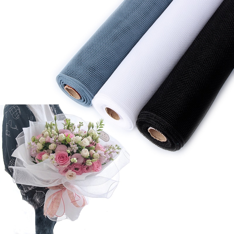 Korean Mesh Lace Wrapping Paper Gauze Flower Packa... – Vicedeal