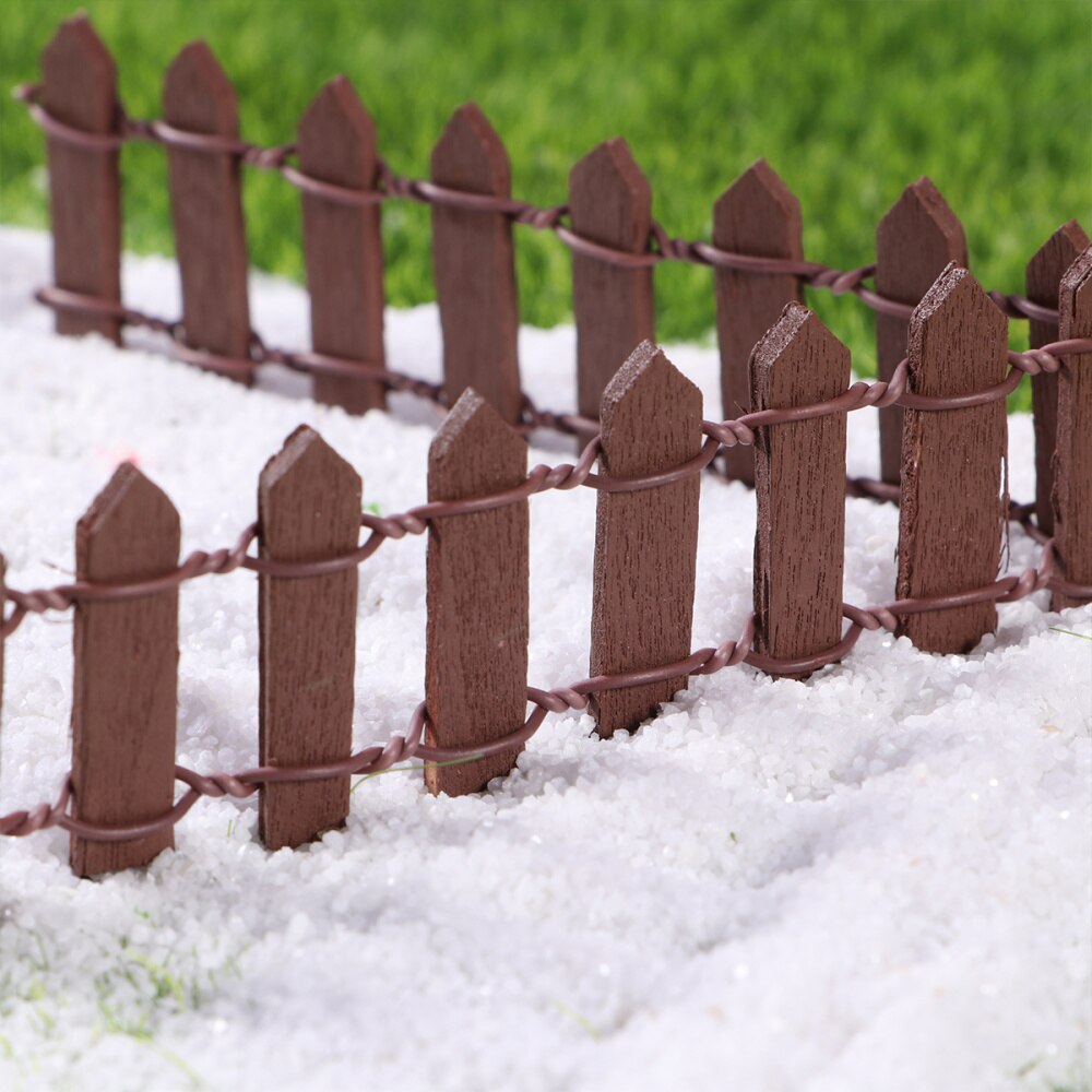 10Pcs Mini Small Wood Fence DIY mini house Fairy G... – Grandado