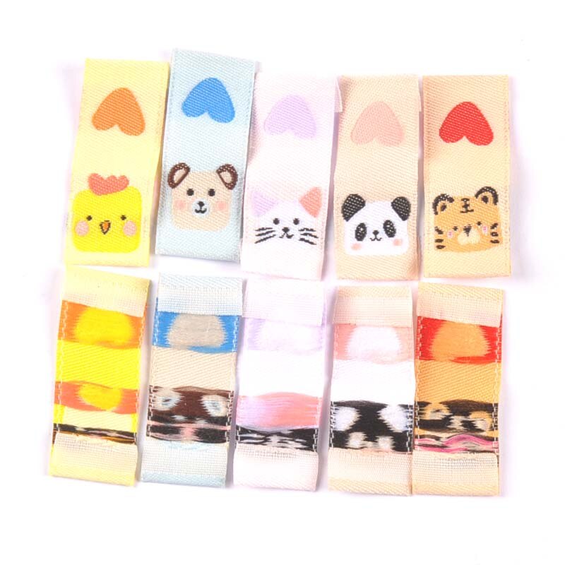 50 stk dyr hjerte mønster broderi etiket tøj taske... – Grandado