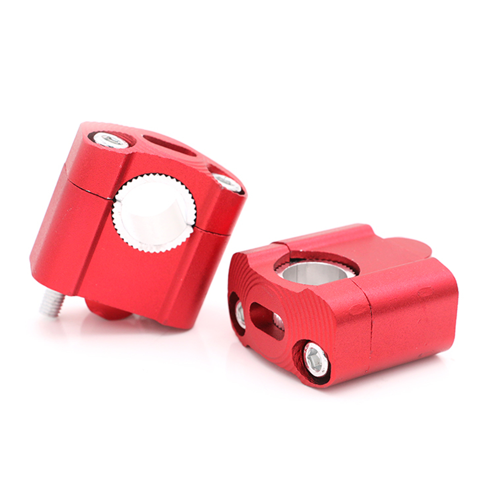 2 Stuks Cnc 22Mm 28Mm Off Road Motorfiets Stuur Riser Klemmen Motorbike Stuurwiel Bar Adapter ...