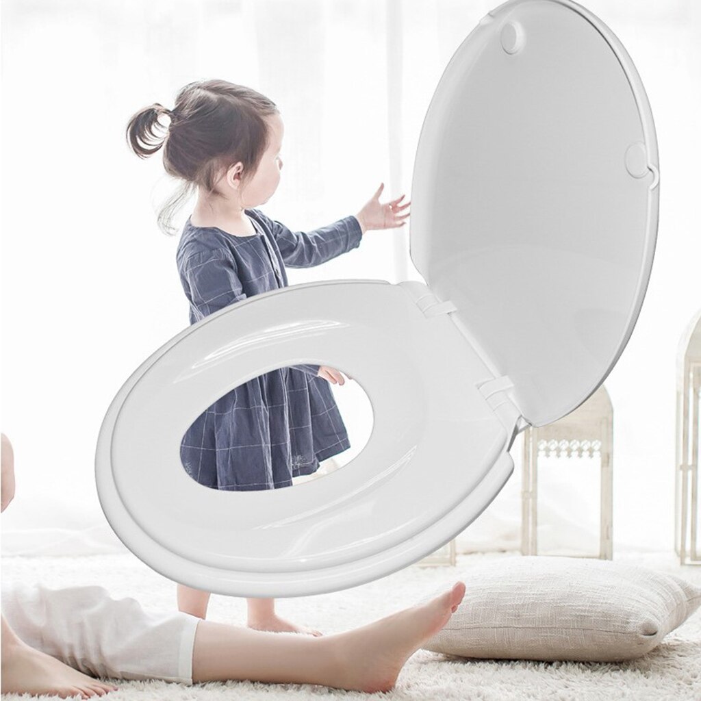 2 in 1 Toilet Seat with Built-in Training Seat for... – Grandado