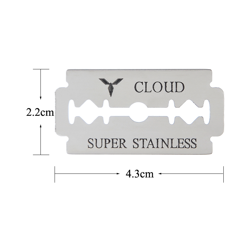 Cloud 100 Stuks Per Lot Japan 6CR13 Rvs Double Edg... – Grandado