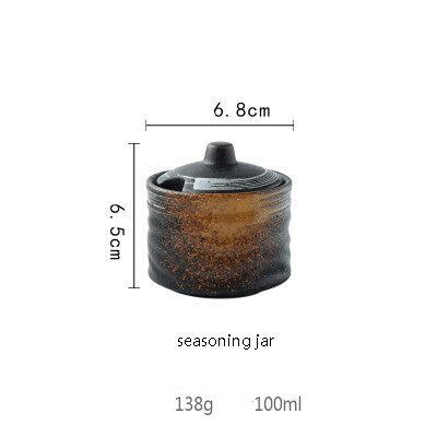 ANTOWALL Chinese style chili pot retro seasoning b... – Grandado