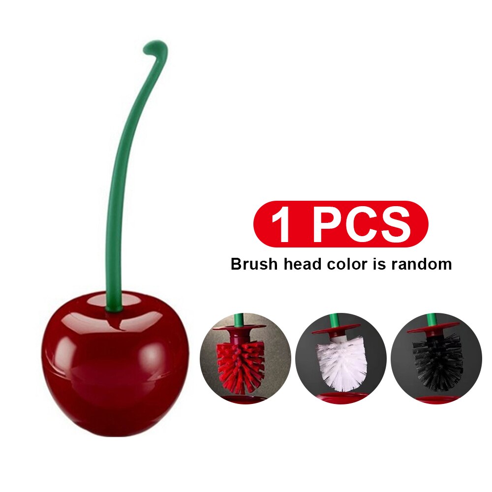 Leuke Cherry Vormige Wc Borstel Houder Set Badkame... – Grandado