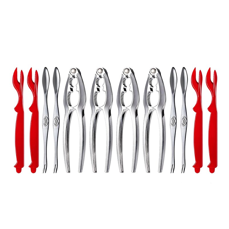 12 Piece Seafood Tool Set,Crab Leg Cracker and For... – Vicedeal