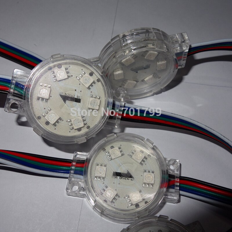 20pcs DC12V 50mm DMX512 Parallel led pixel module;... – Vicedeal