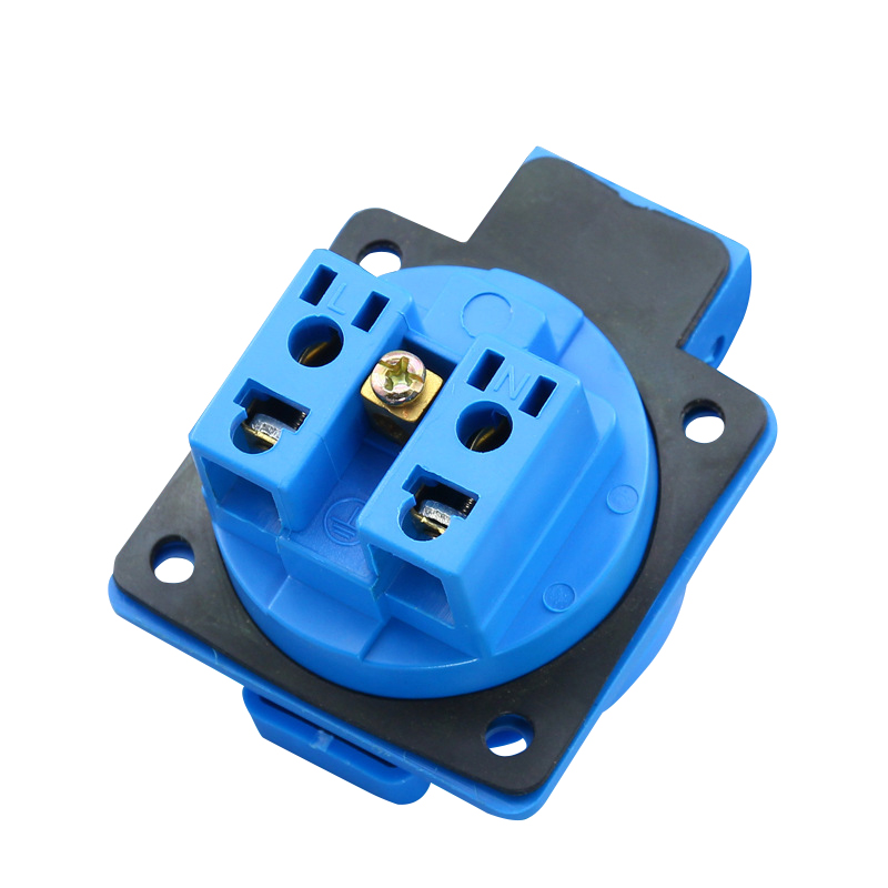 IP44 German waterproof socket 16A250V European dus... – Grandado
