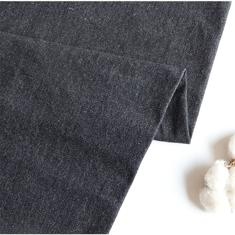 Solid Jeans Fabric Thick 12oz Denim Fabric After W... – Grandado