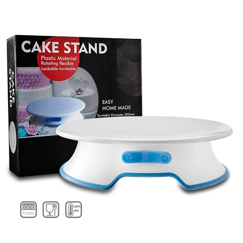 DIY Cake Turntable Baking Mold Cake Plate Rotating... – Vicedeal