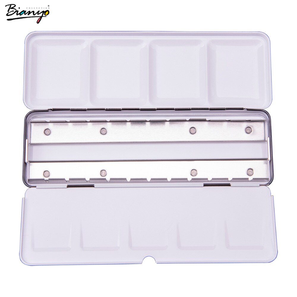 Bianyo 24Grid Watercolor Paint Tin Box, Empty Half... – Grandado