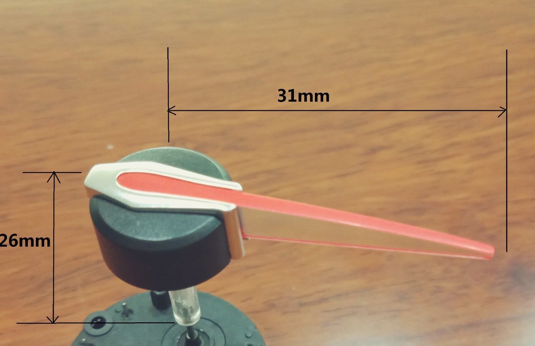 1pc 31mm Car instrument meter pointer red plastic ... – Vicedeal