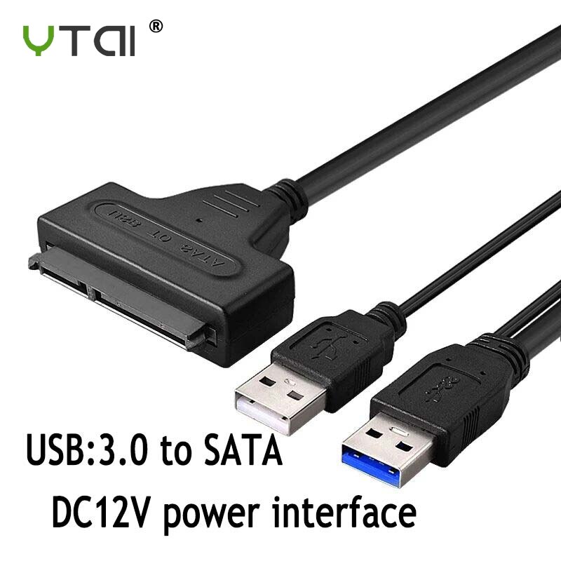USB SATA 7+15Pin Adapter Converter Cable for 2.5 i... – Grandado