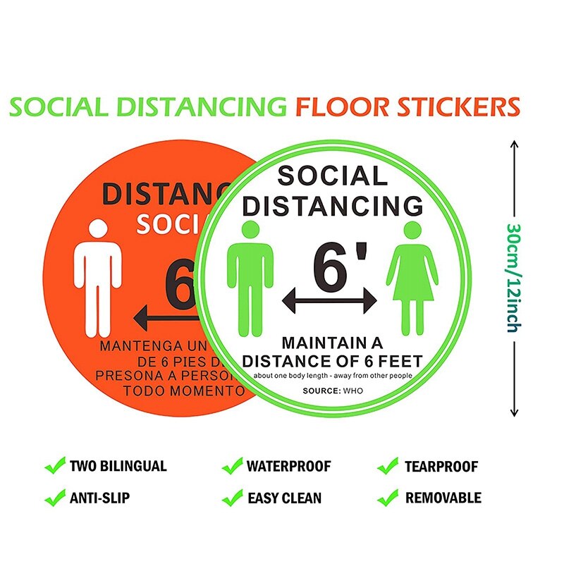 10 pakketten van of 12- inch stickers voor social... – Vicedeal