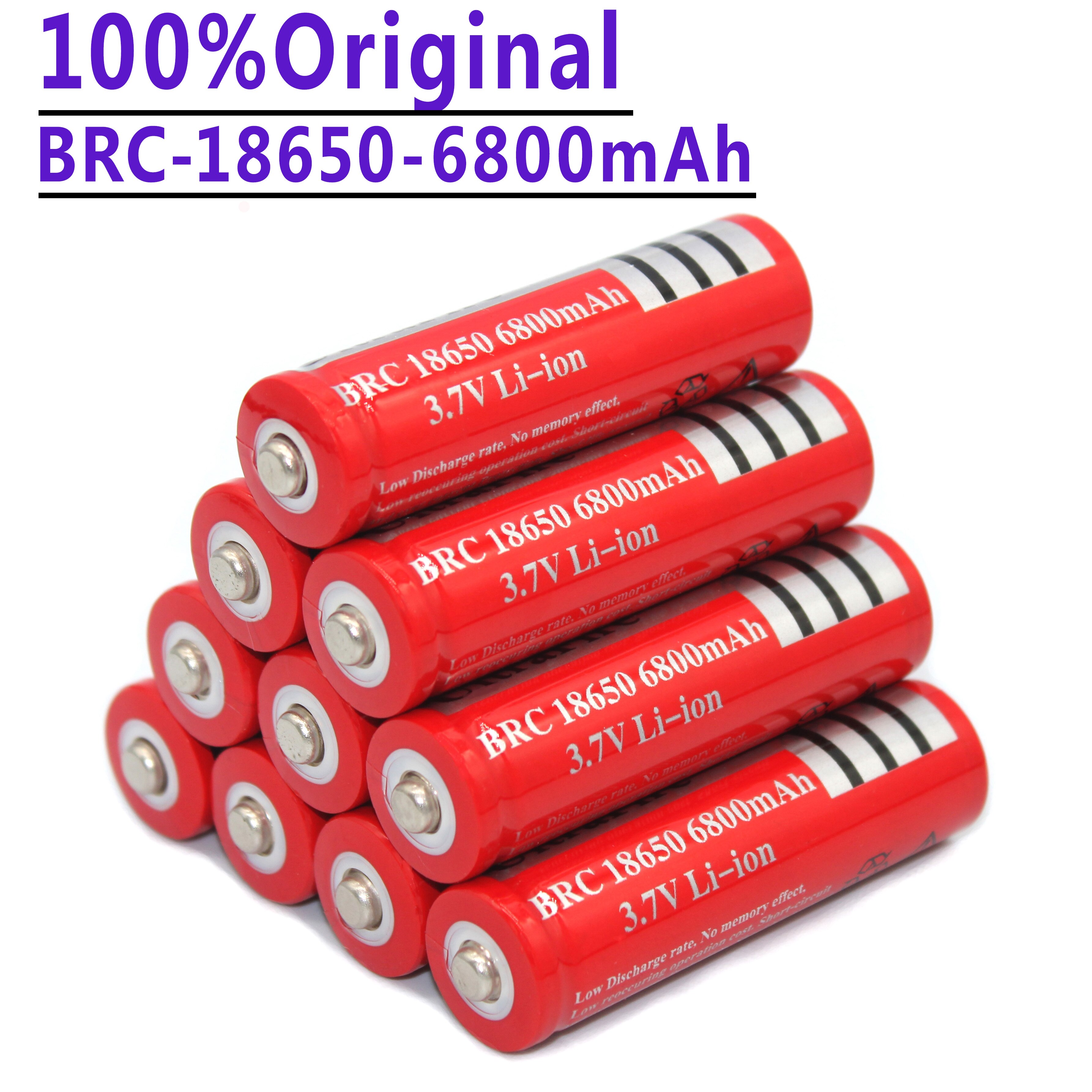 Original.brc 18650. batería de.litio .3.7v. voltio... – Grandado