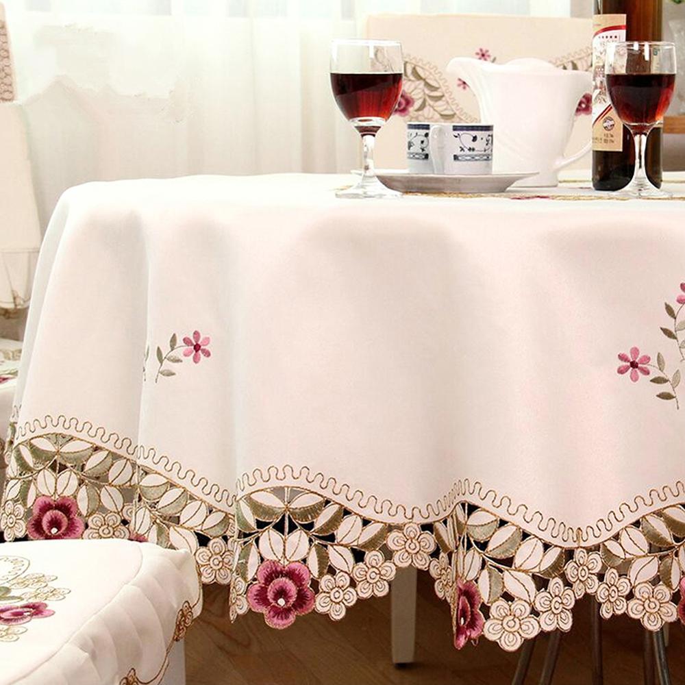 Table Cover Cloth Round Tablecloth nappe de table ... – Grandado