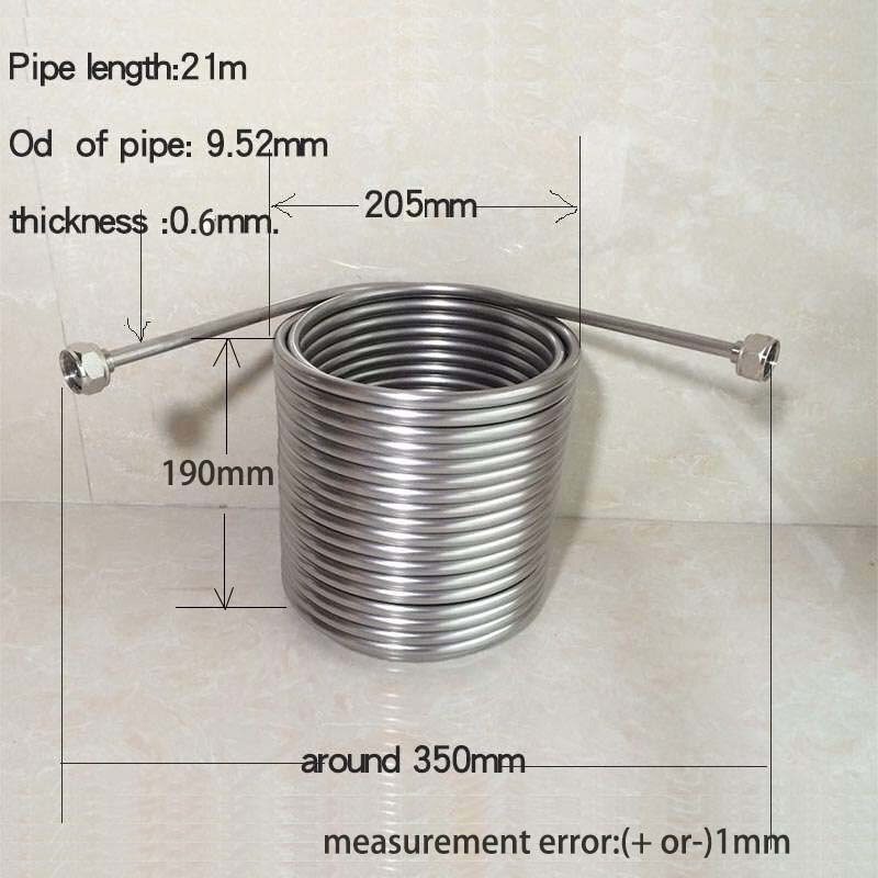 21m Length Cooling Coil, Double Layer ,Food Grade ... – Vicedeal