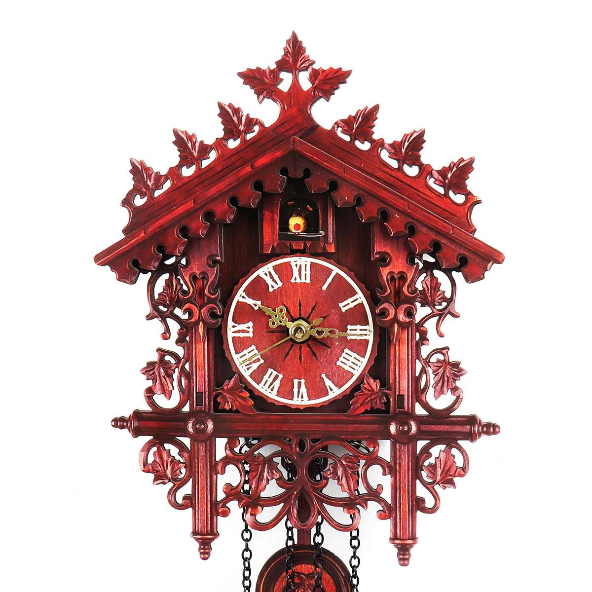 Cuckoo Clock Living Room Wall Clock Bird Cuckoo Ti... – Grandado