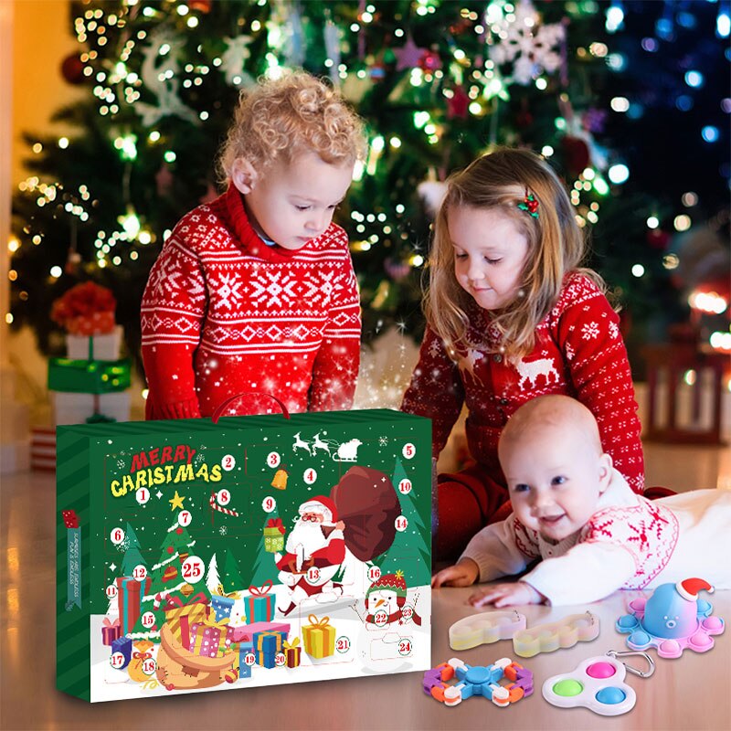 Fidget Advent Calendars for Girls Boys Kids Christ... – Vicedeal