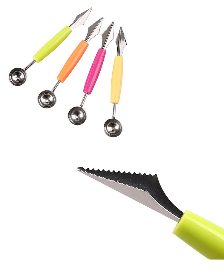 Double Head Stainless Steel Watermelon Digging Bal... – Vicedeal