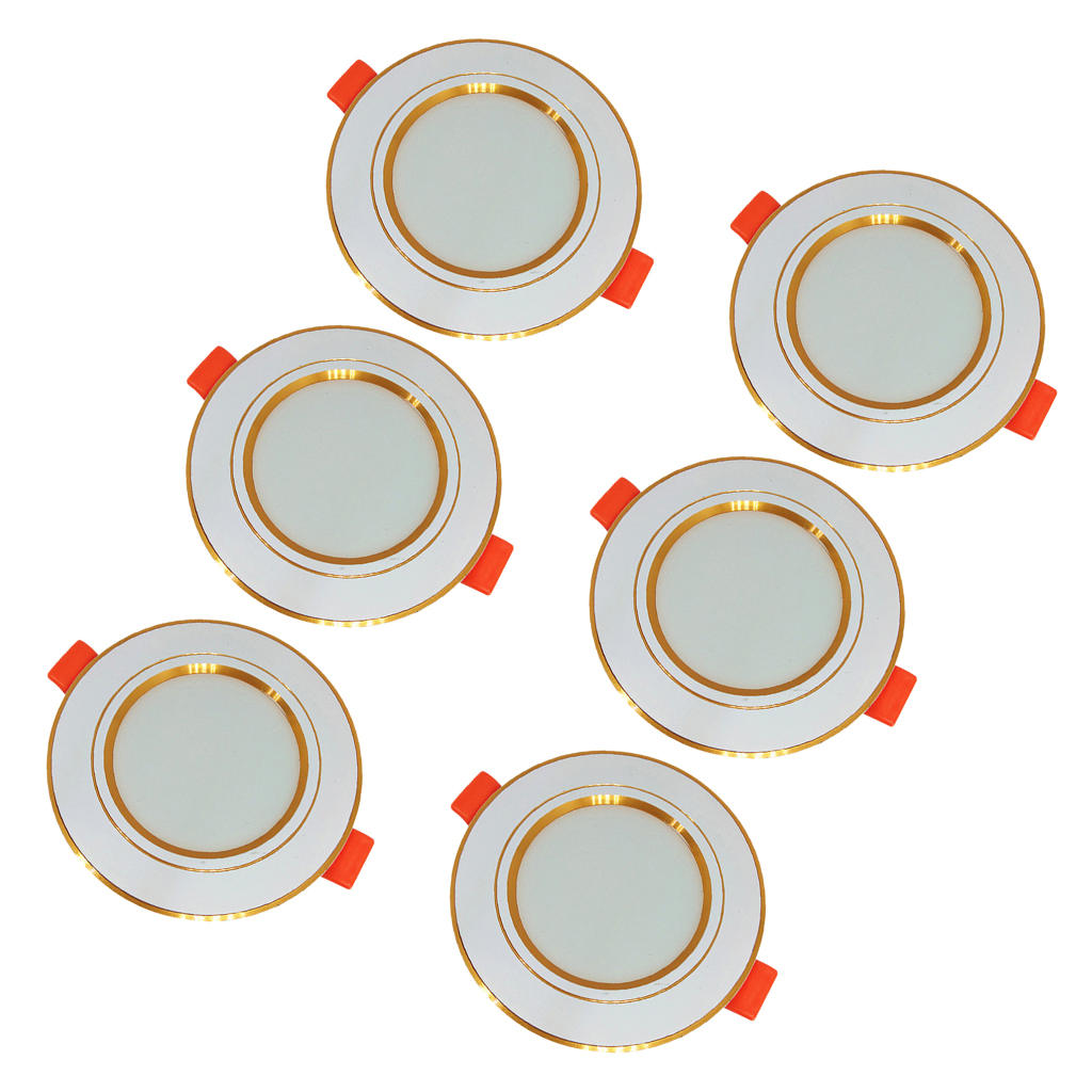 6Pcs Led Light Plafond Inbouw Panel Downlight Spot... – Grandado