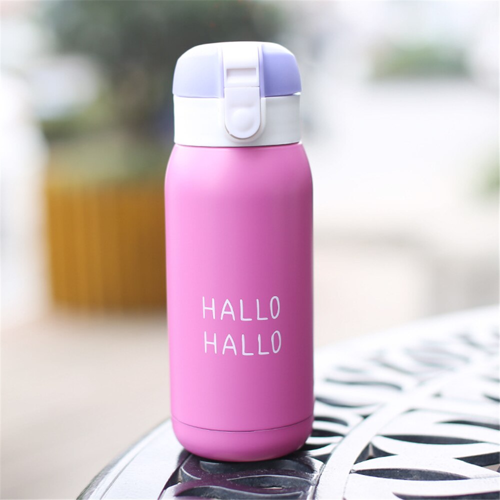 Mini botella de agua de acero inoxidable para niña... – Vicedeal