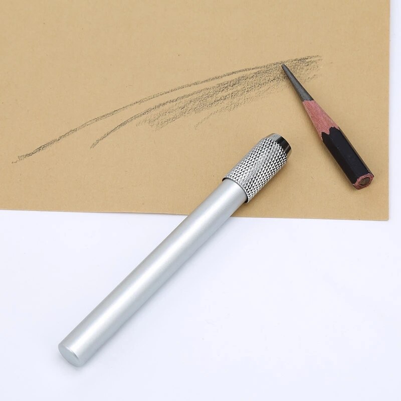 6-color metal pencil extension drawing pencil slee... – Vicedeal