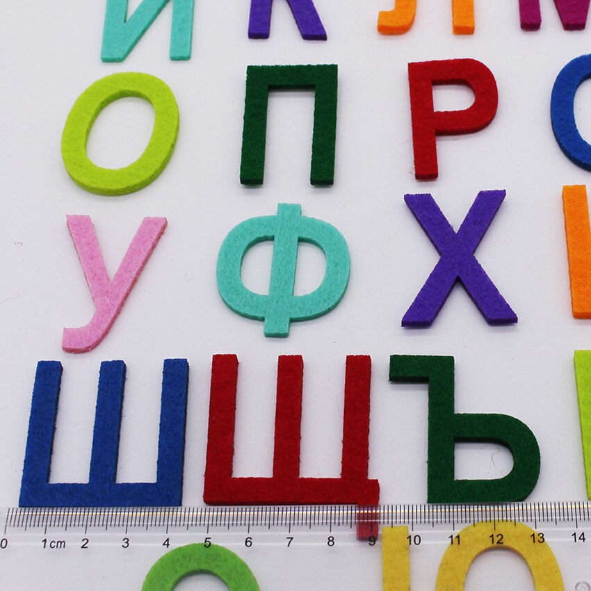 CMCYILING Cartoon Felt Alphabet For Sewing Scrapbo... – Grandado