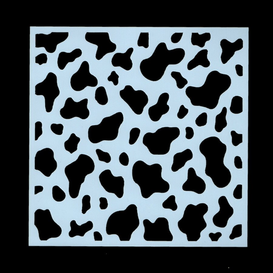 4pcs Leopard cow print Layering Stencils Painting ... – Vicedeal