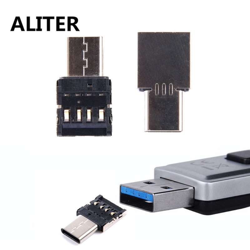 ALITER Type C To USB OTG Connector Adapter for USB... – Grandado