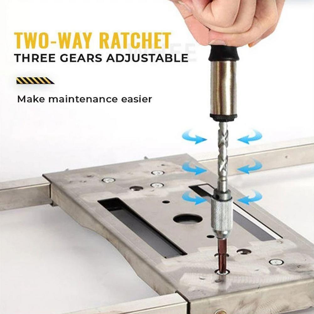 5 In 1 Push Pull Multi-bit Ratchet Screwdriver Set... – Grandado