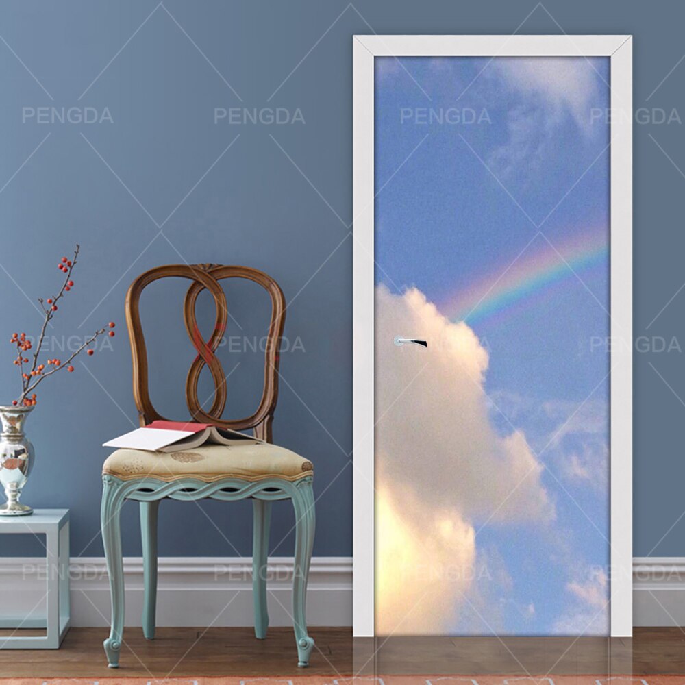 DIY Door Sticker Self Adhesive Paper for Living Ro... – Grandado