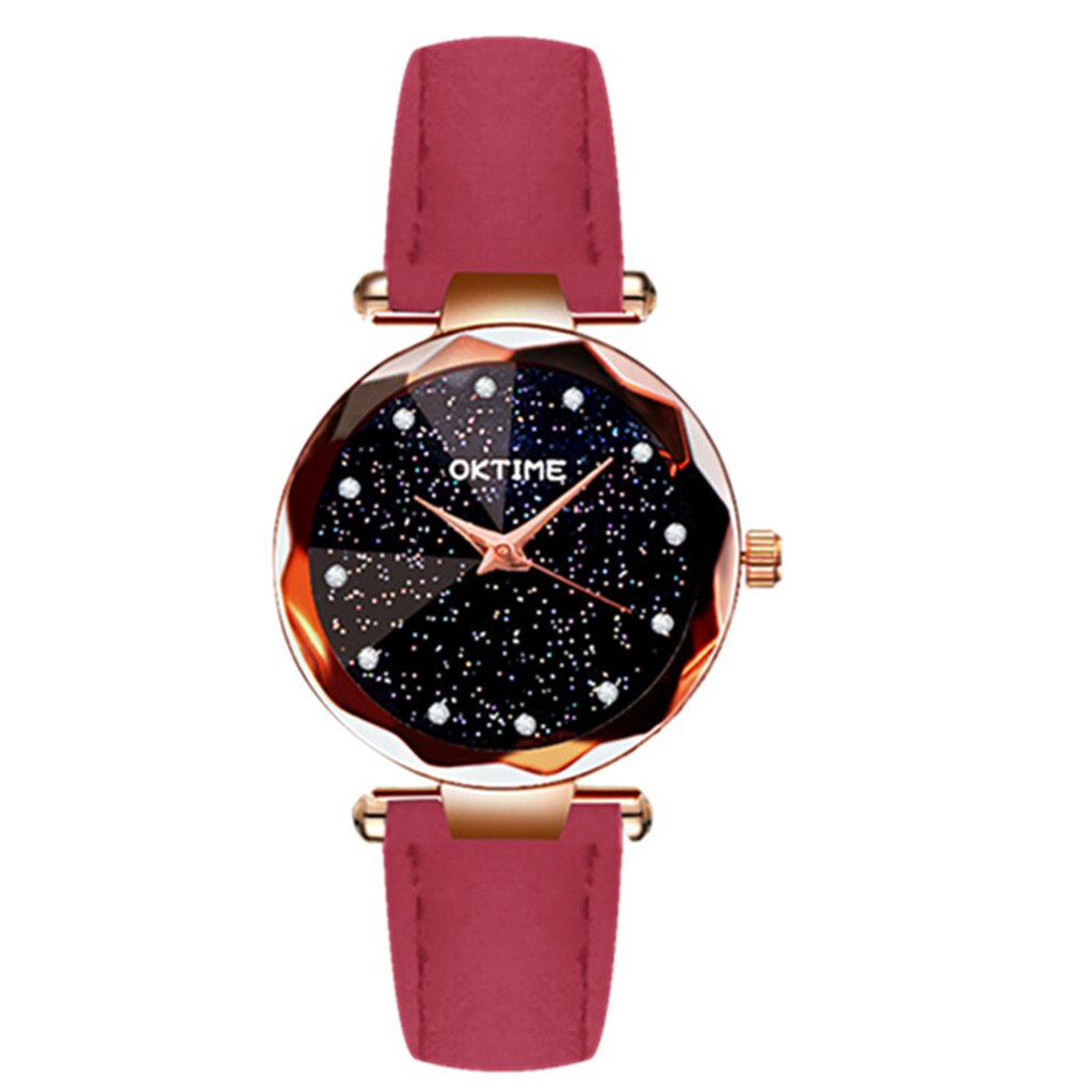 Zegarek Femme Luxury Brand Women Starry Sky Watch ... – Vicedeal