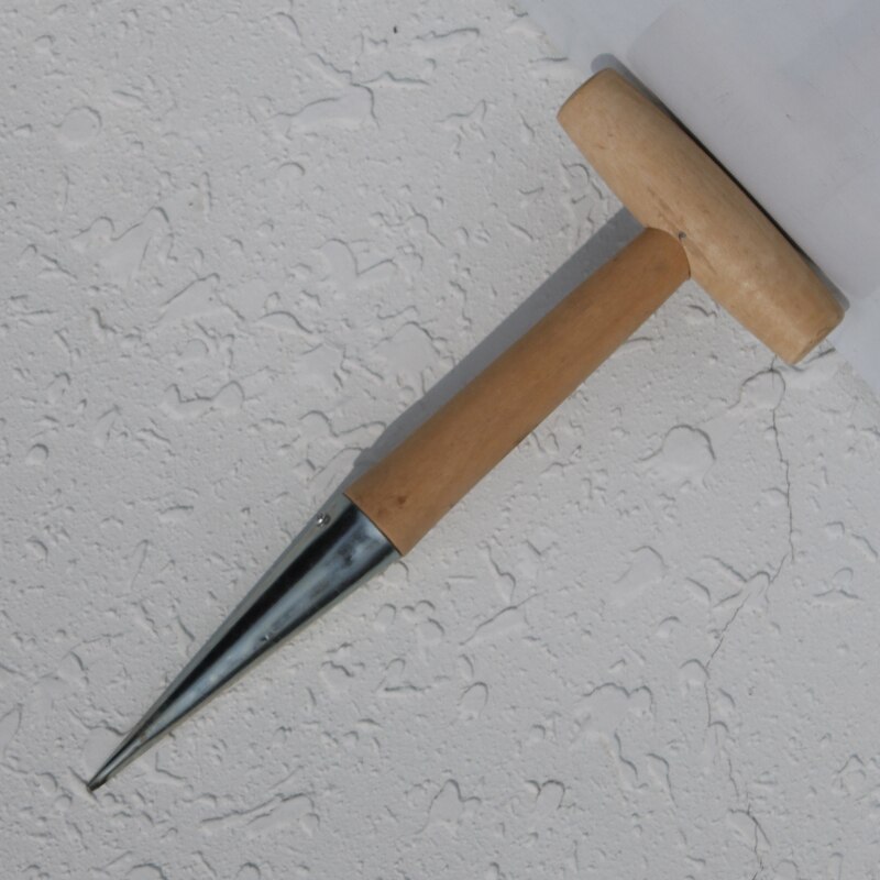 Steel Dibber with Wooden handle Garden Bonsai Flow... – Grandado