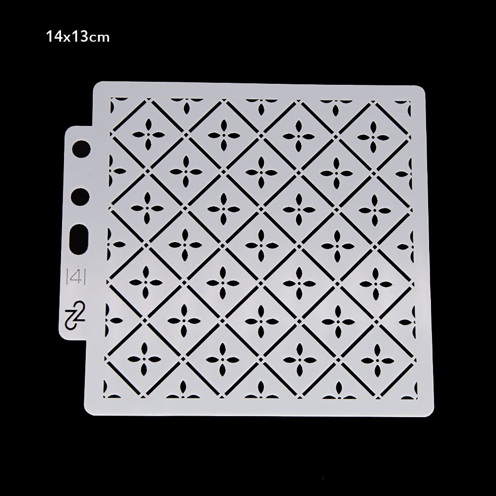 14.1cmx13cm Reusable Plastic Painting Templates St... – Grandado