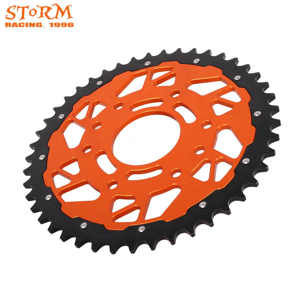 45T Motorcycle Aluminum Composite Rear Chain Sproc... – Grandado