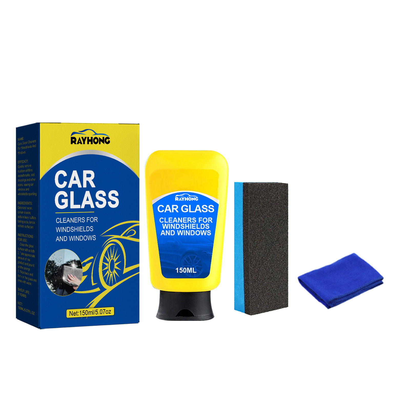 Anti-Glare 150ml Car Glass Oil Film Remover Paste ... – Vicedeal