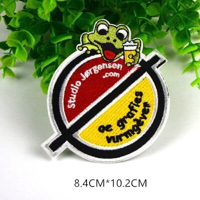 Netherland Den Bosch Karneval Frosch Patch für Kle... – Vicedeal