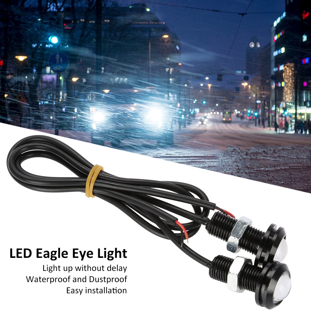 10pcs 10W 18mm White Eagle Eye FOG DRL LED Motor C... – Grandado