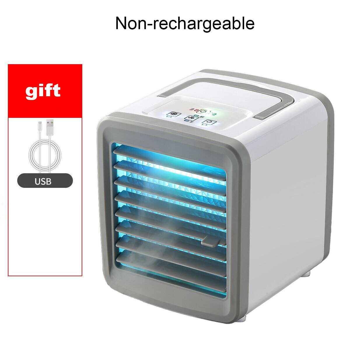 Verbeterde Airconditioner Mini Cooling Fan Draagba... – Vicedeal