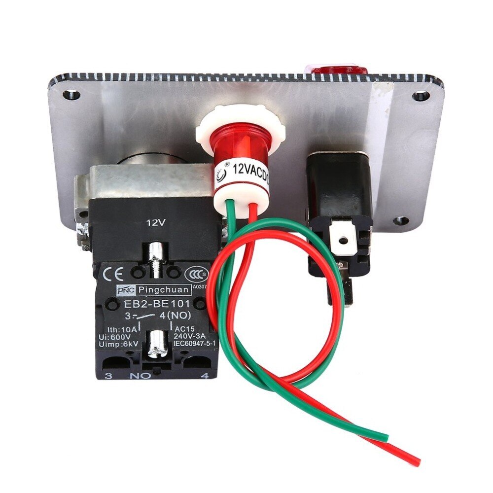 Racing Car 12V Ignition Switch Panel Engine Start ... – Grandado
